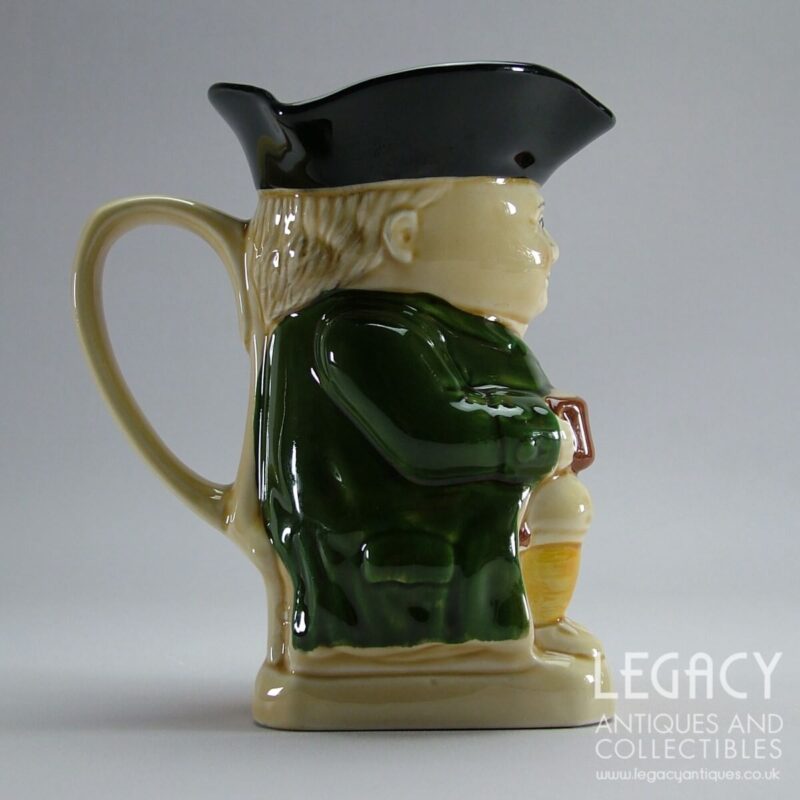 Tony Wood Studio Ceramic Toby Jug c.1980s - Legacy Antiques