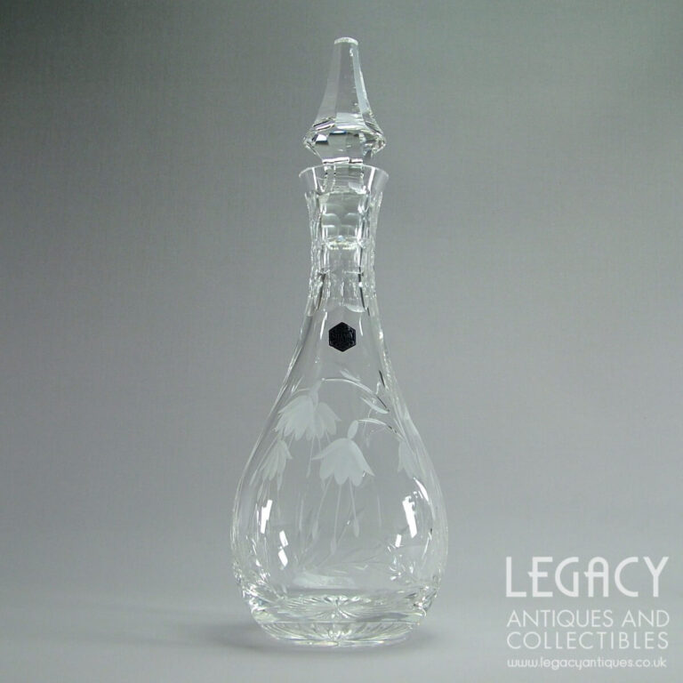 Stuart Crystal 'Cascade' Design Lead Crystal Wine Decanter with ...
