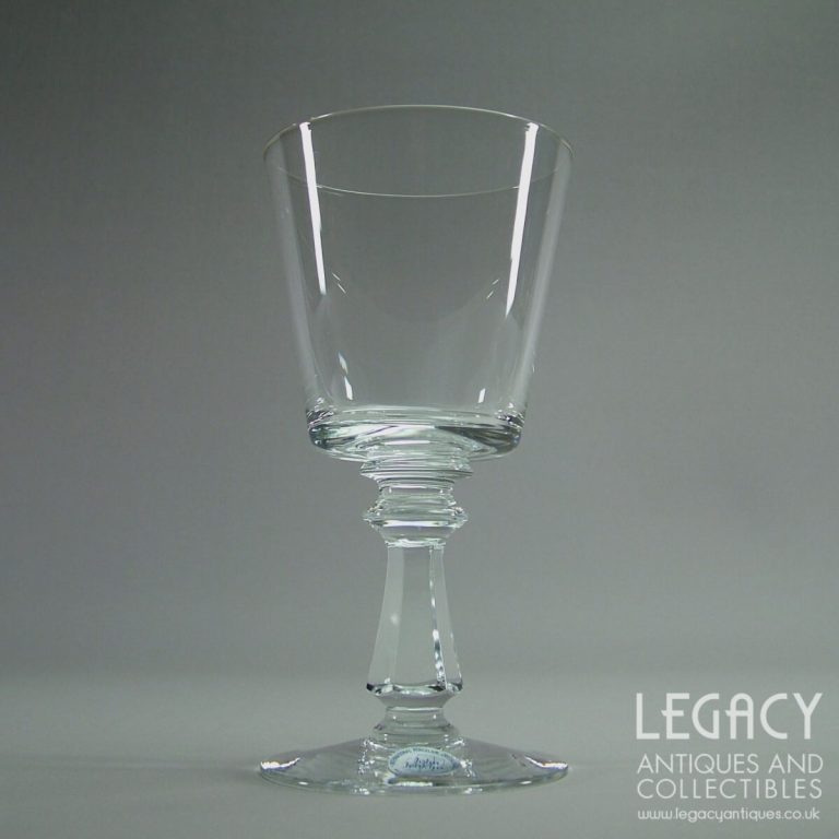 Pair of John Jenkins 'Imperial' Design Small Wine Goblets with Original ...